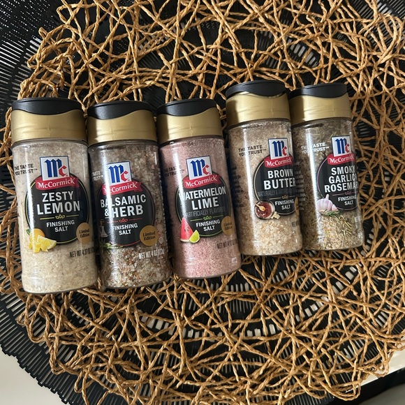 McCormick | Kitchen | Limited Edition Mccormick Seasoning Set Of 5 New ...